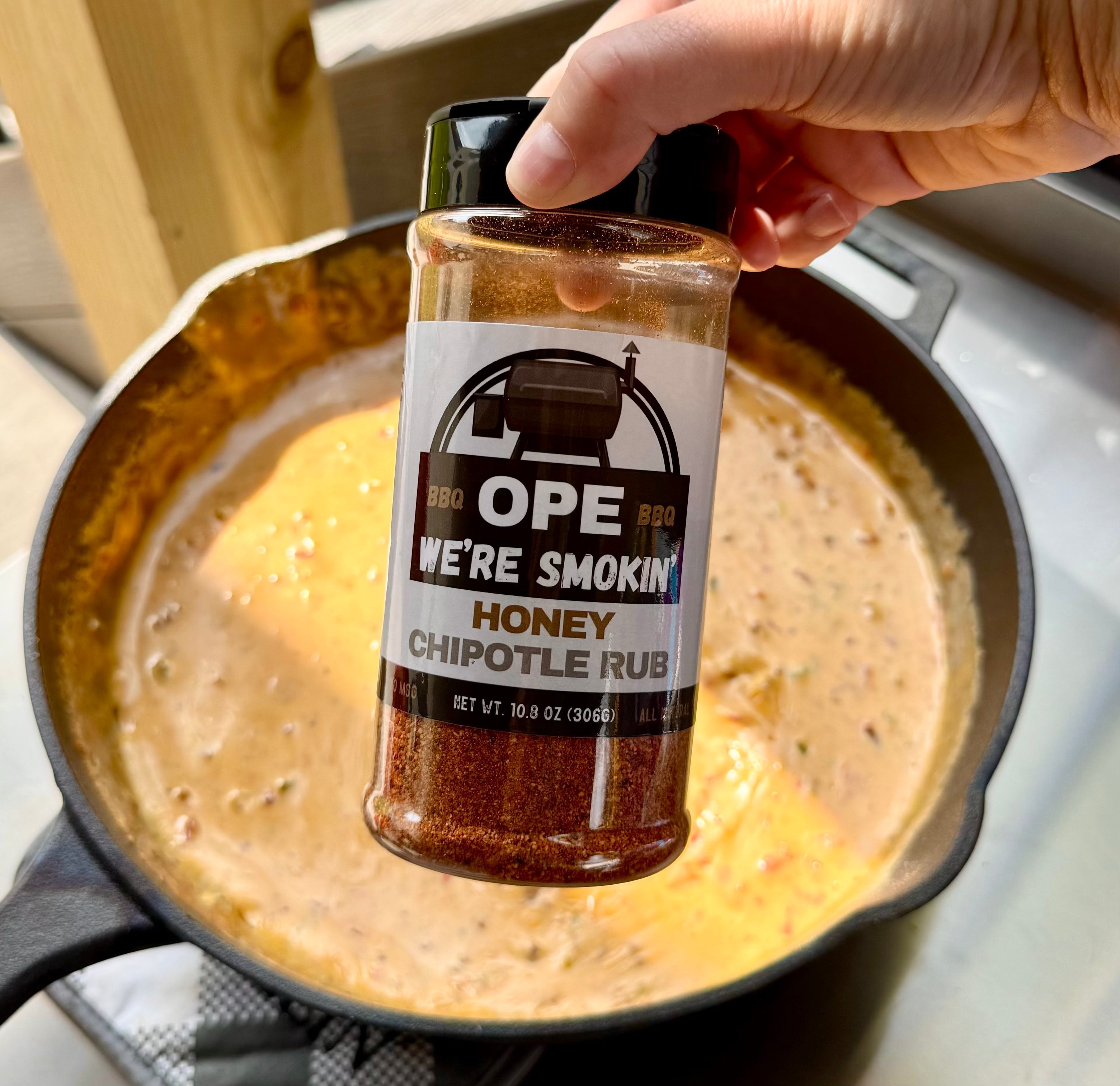 Honey Chipotle Queso Dip – Ope We're Smokin' BBQ